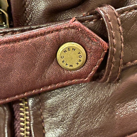 Andrew Marc | Jackets & Coats | Marc New York Venice Belted Burgundy ...